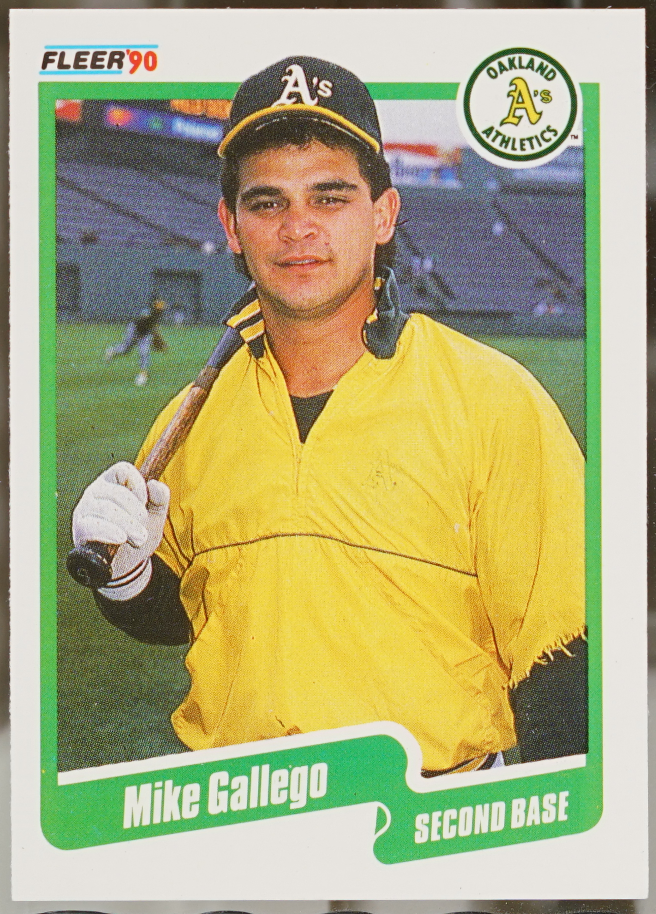 1990 Fleer Baseball Mike Gallego #7 EX | eBay